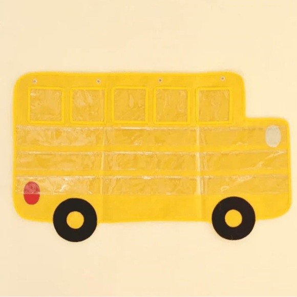 Office | Big School Bus Pocket Resource Guide Chart For Teachers Nwt ...